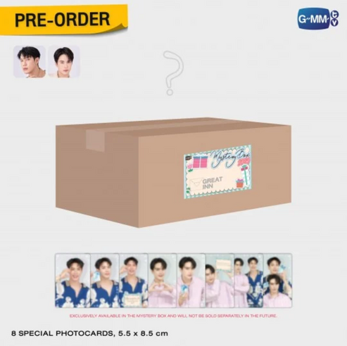 Mystery Box GMMTV – Produits Officiels Thaï BL Exclusifs – KumaKuma